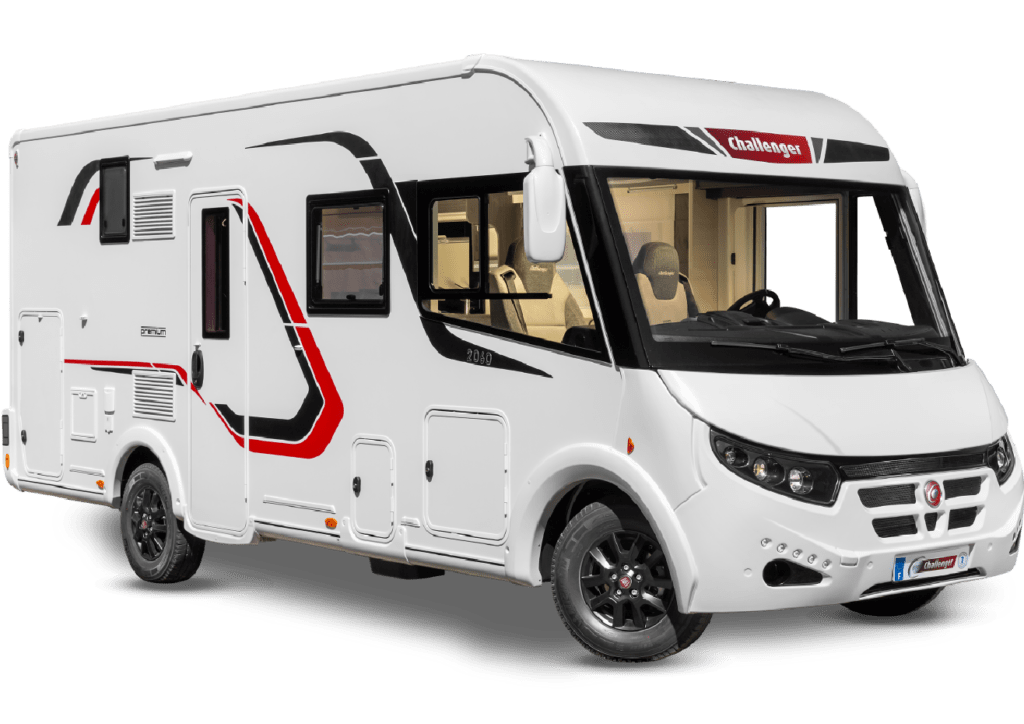 Challenger Motorhome Ranges: Low profiles, Vans, A-classes, Overcabs
