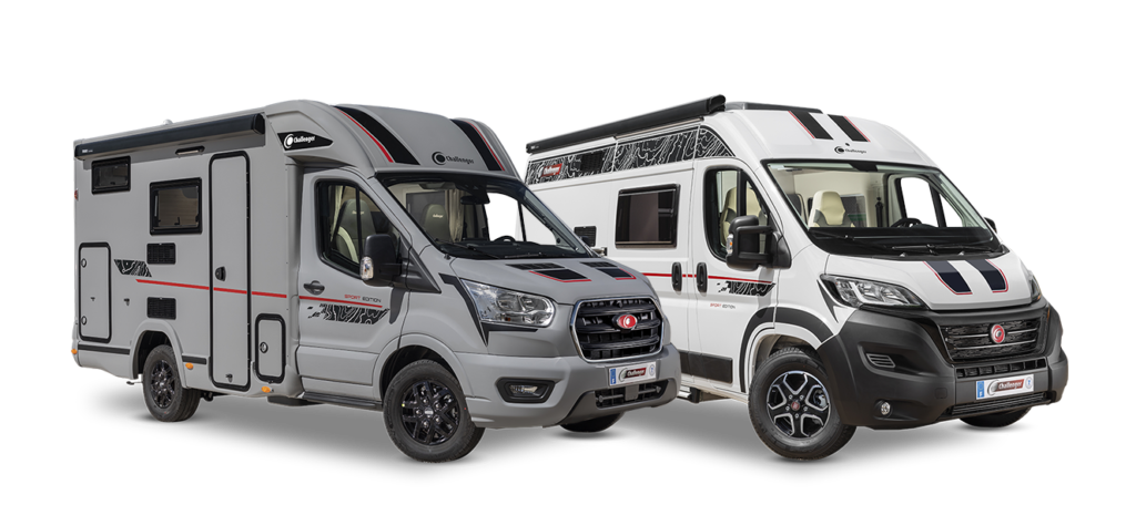Challenger, the benchmark for motorhomes and campervans