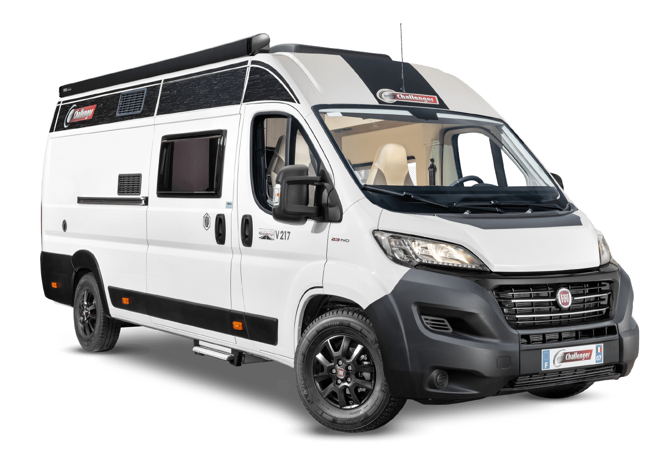 Challenger Motorhome Ranges: Low profiles, Vans, A-classes, Overcabs